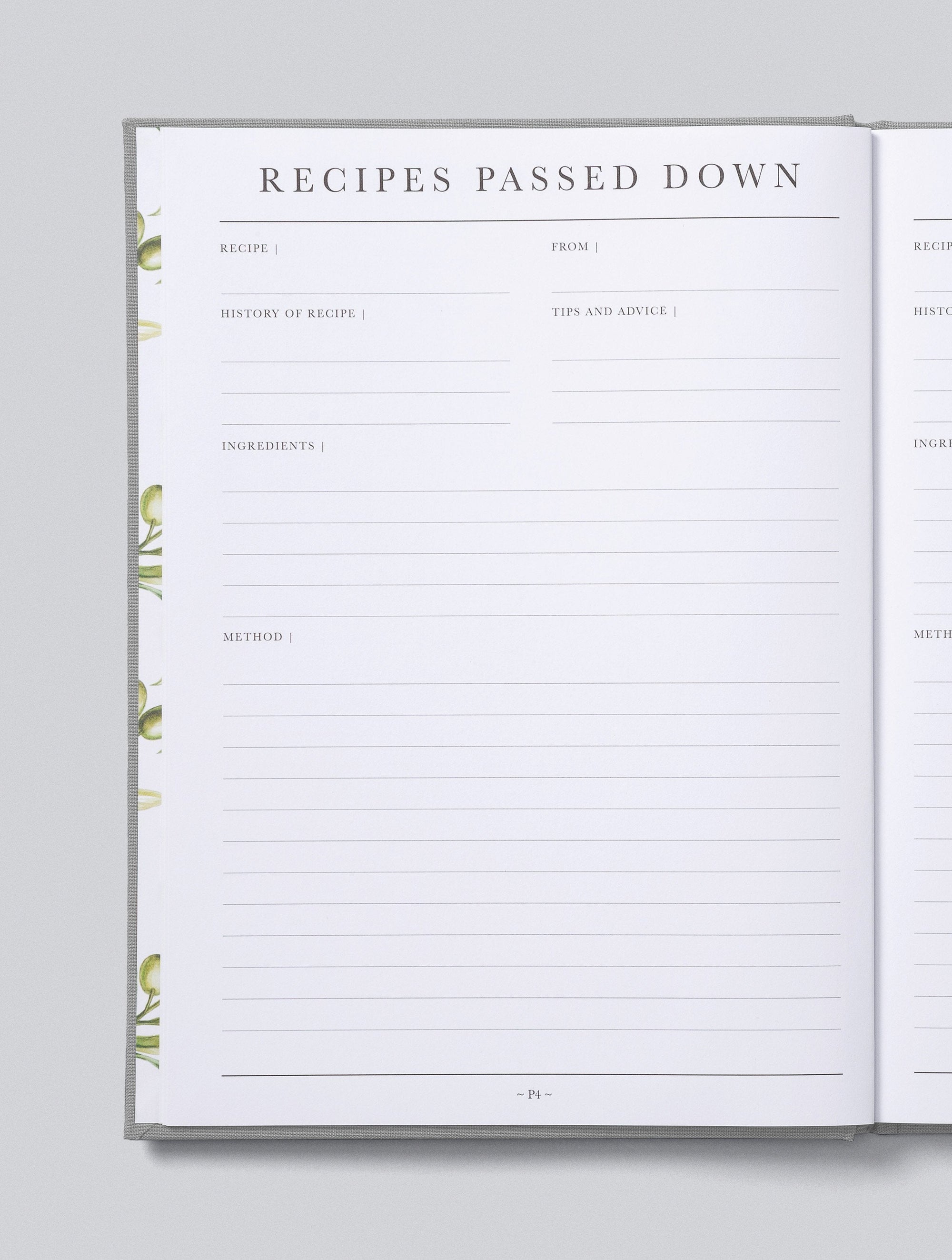 Recipes Passed Down. Stone - Write To Me US